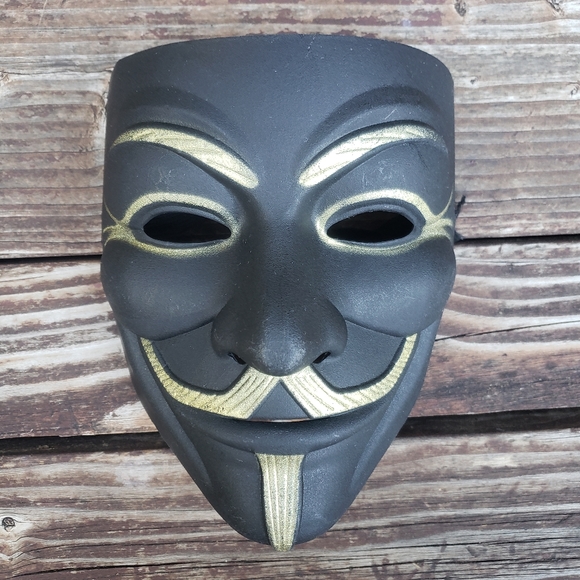 Source Unknown | Other | V For Vendetta Mask Anonymous Guy Fawkes Party ...